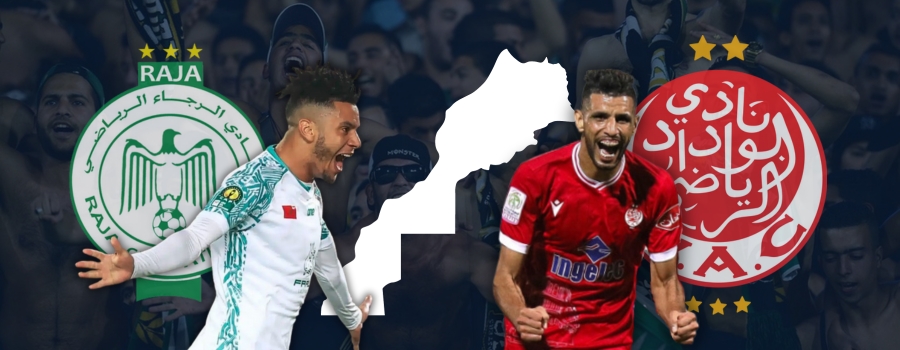 Veľké derby v Bielom meste: Marocká futbalová ozdoba Wydad verzus Raja